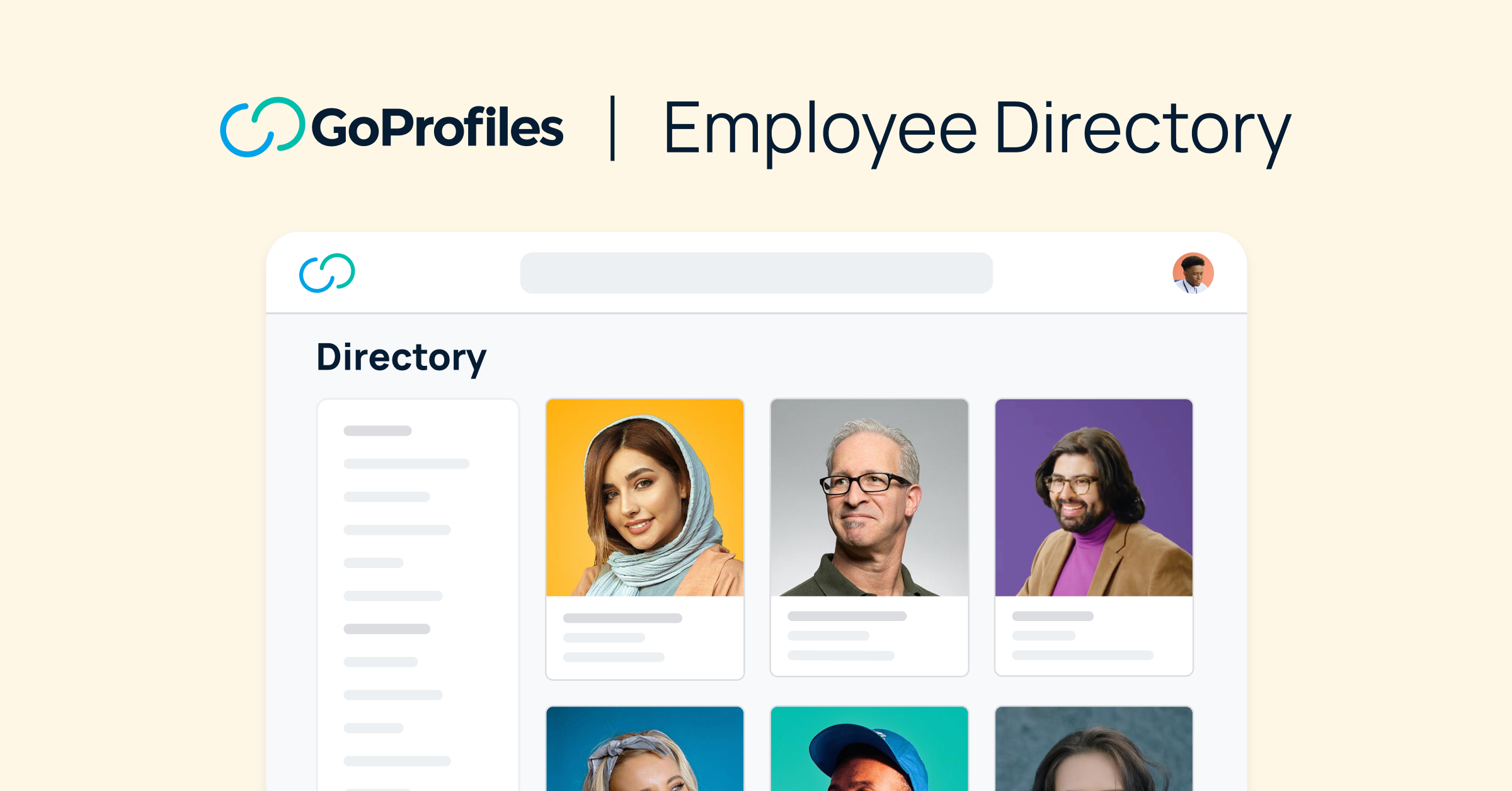 GoProfiles | Searchable AI Employee Directory for Teams